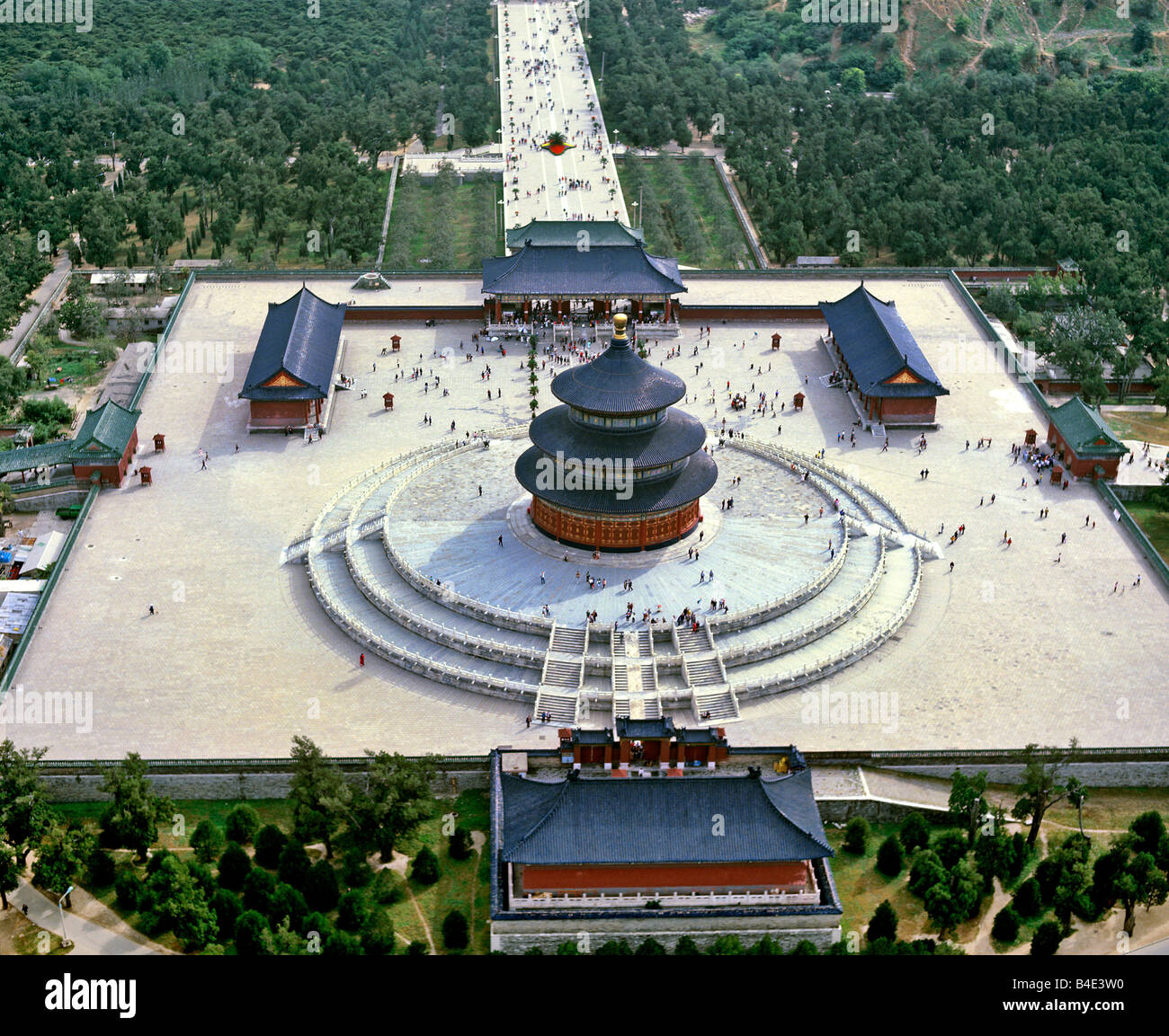 Temple of heaven beijing aerial Banque de photographies et d’images à ...