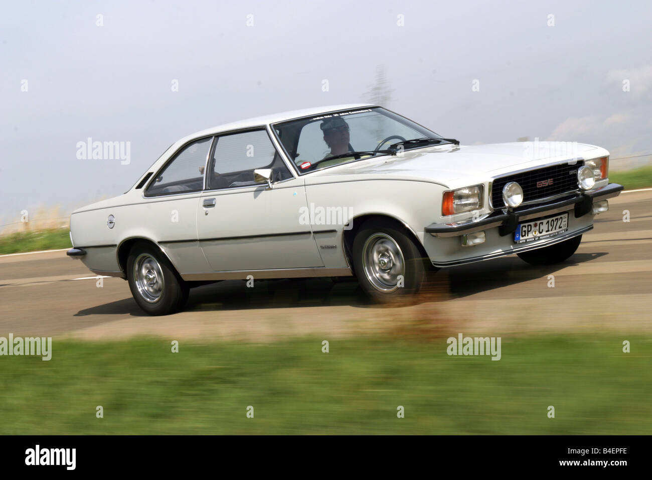 Opel Commodore, voiture, ancienne, années 70, années 70, blanc, coupé ...