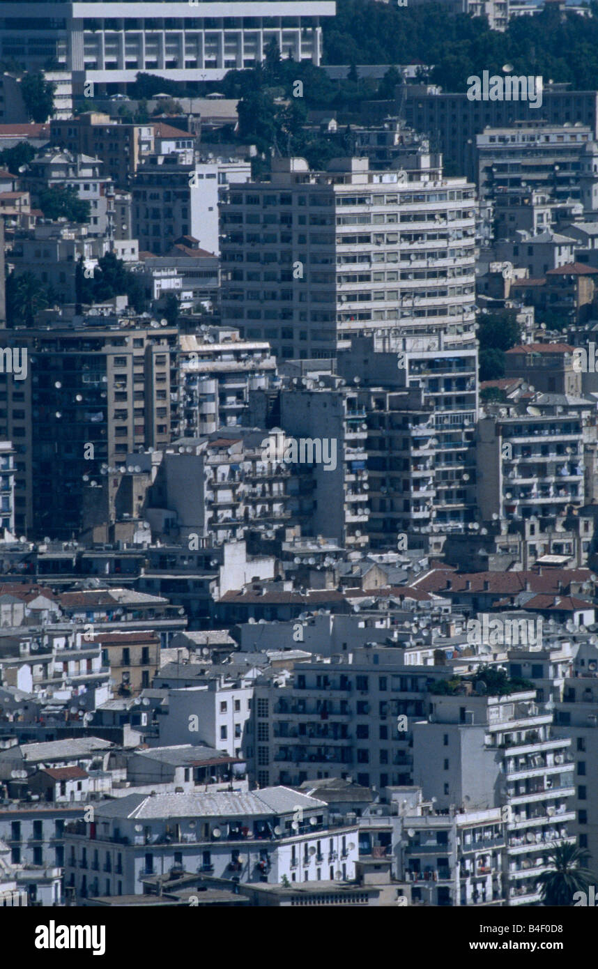 Aerial view algiers capital algeria Banque de photographies et d’images ...
