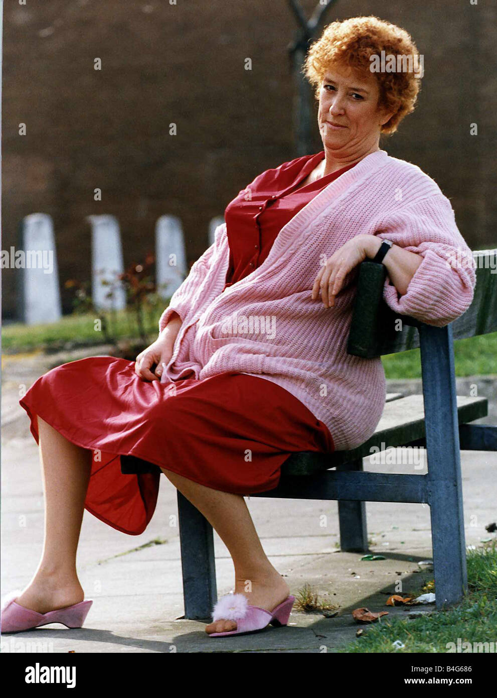 L'actrice Kate Williams Local Aller au Theatre Royal Photo Stock - Alamy