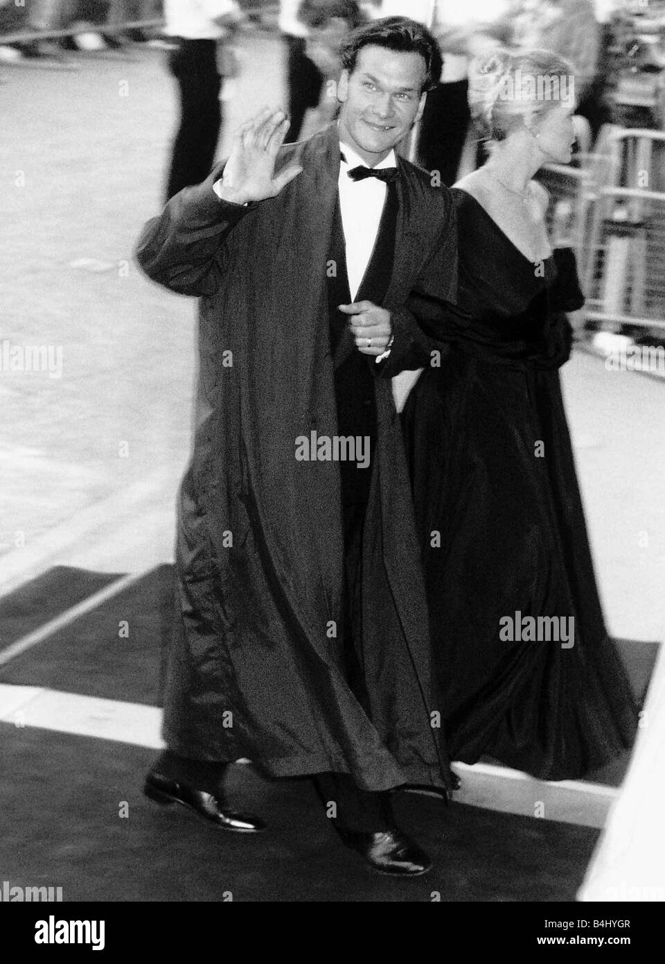 Patrick Swayze acteur à la première du film de Permis de Tuer Juin 1989 ...