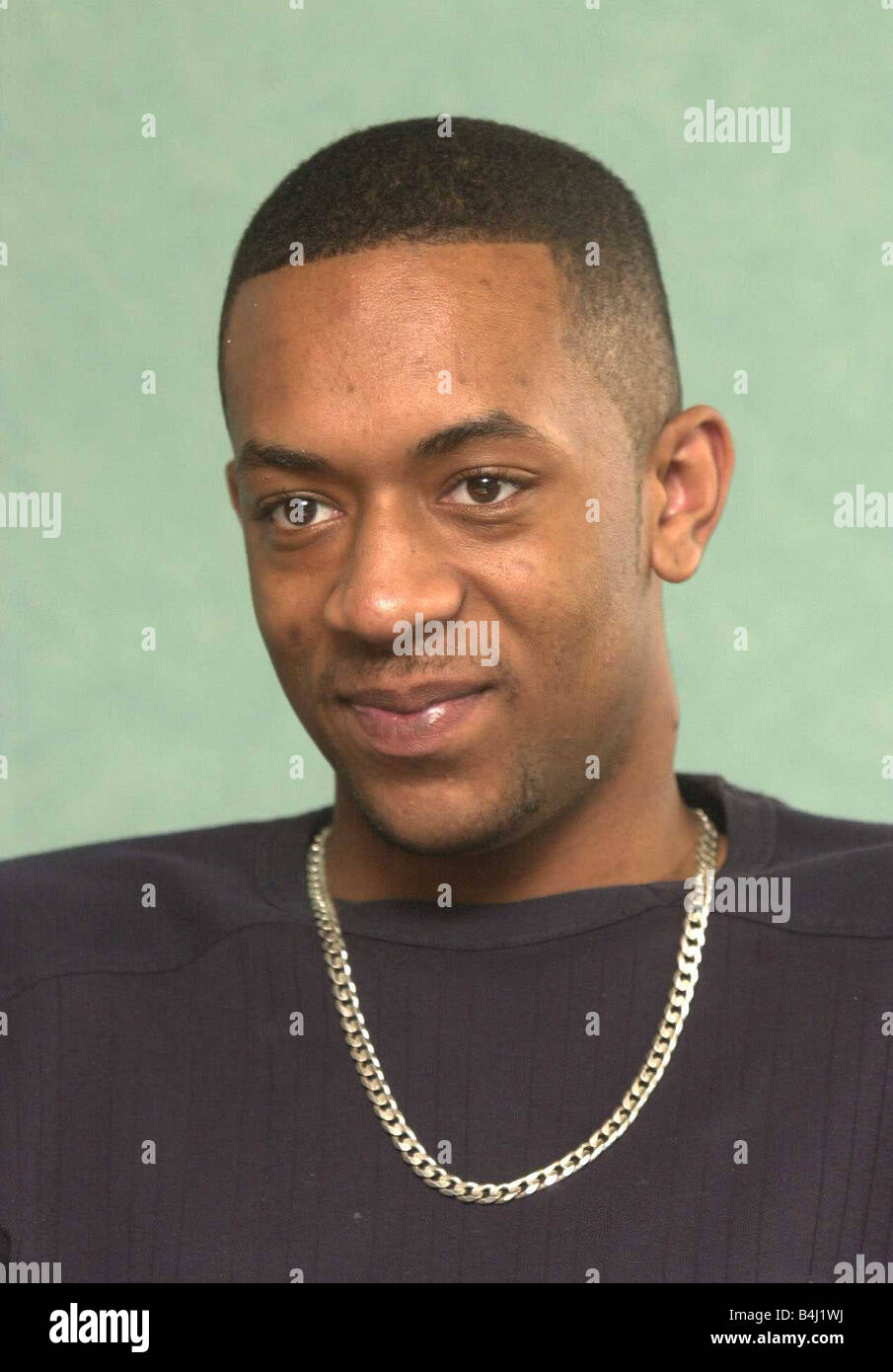 Leon acteur noir août 2003 au Studio London LWT Il est de jouer le ...