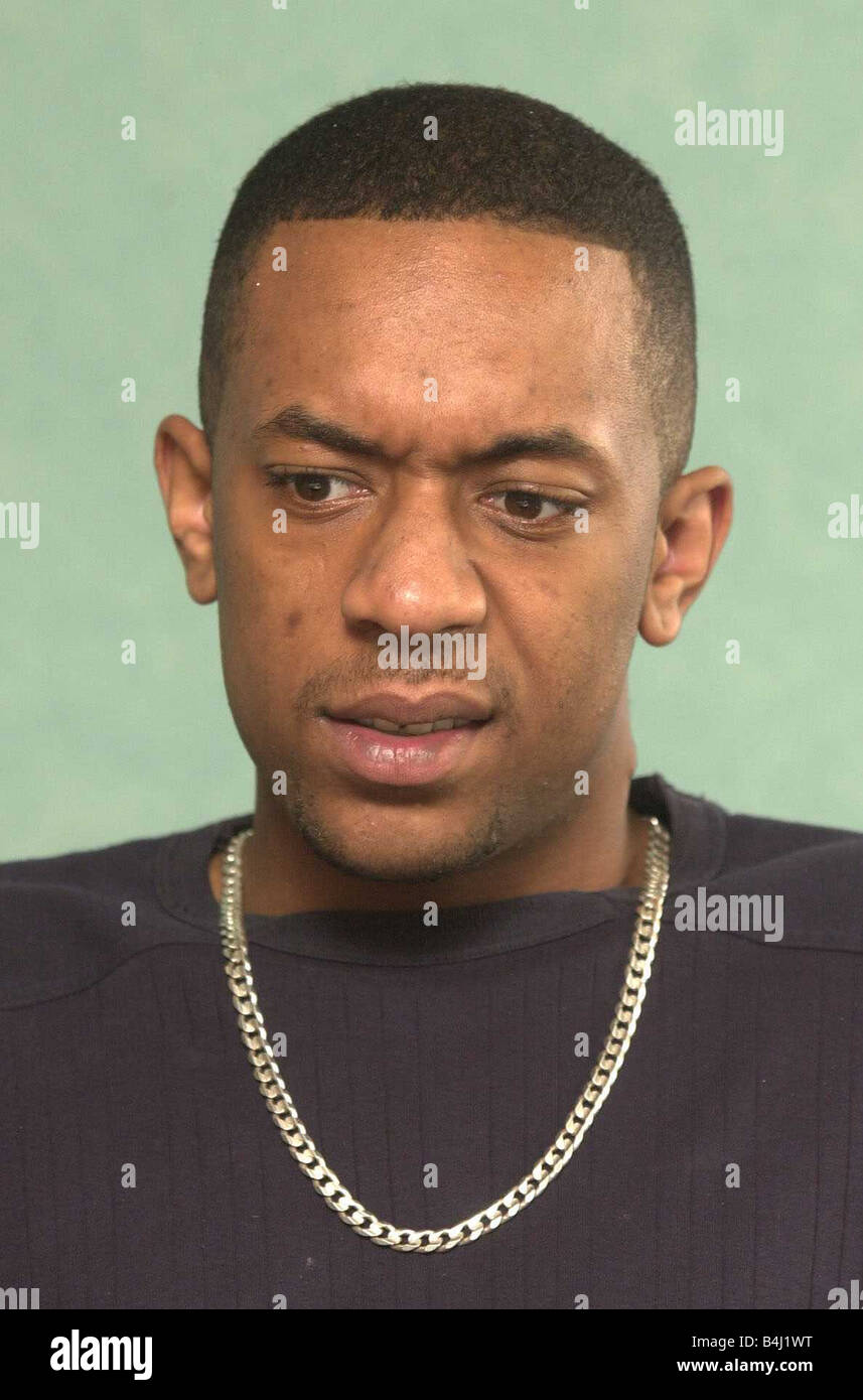 Leon acteur noir août 2003 au Studio London LWT Il est de jouer le ...
