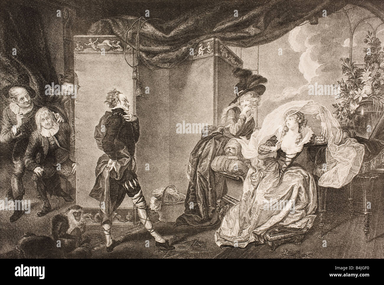 Douzième nuit ou ce que vous allez, Loi III, scène IV Jardin d'Olivia ...