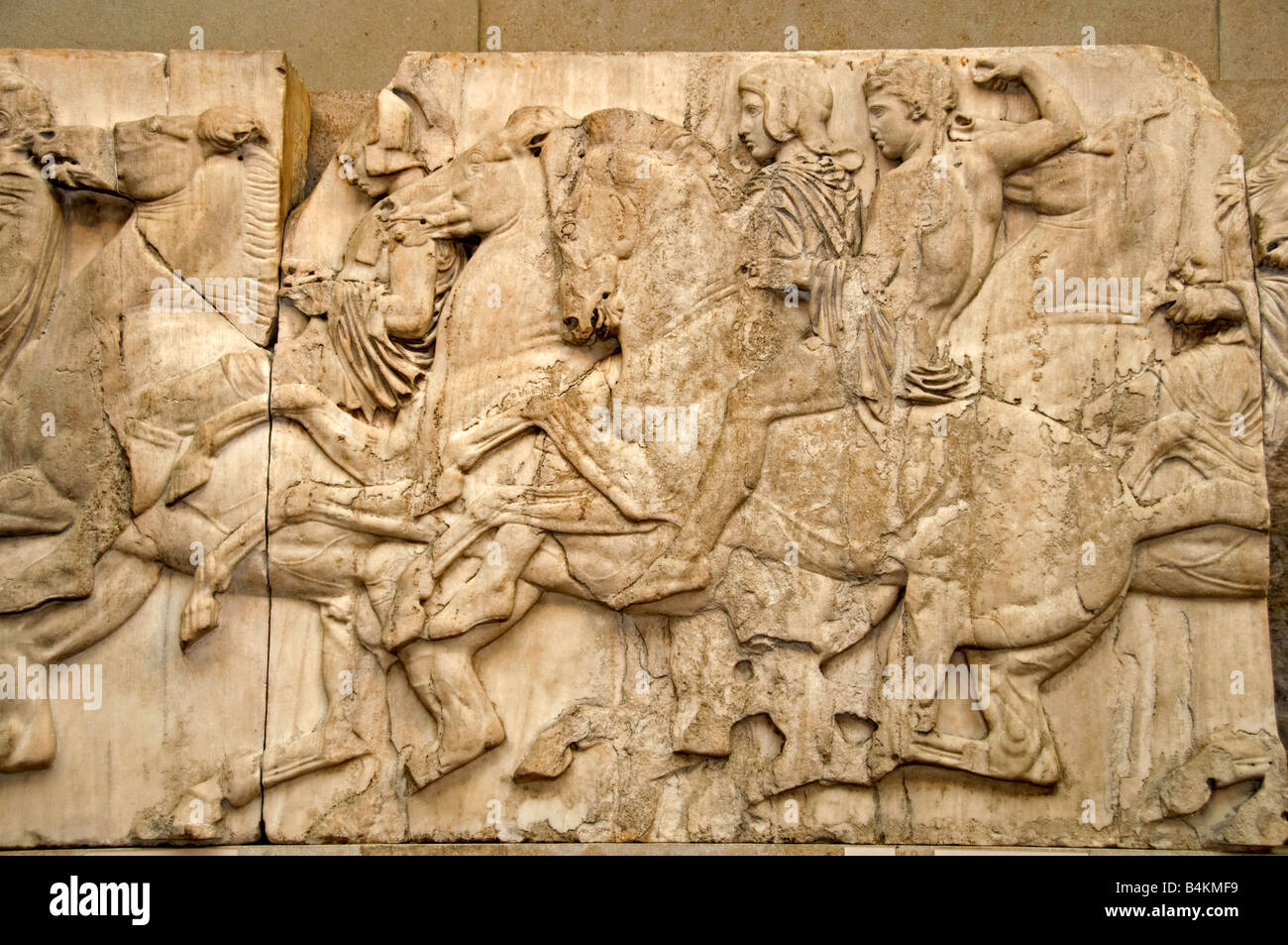 Parthenon Frise Dieu Banque d'image et photos - Alamy