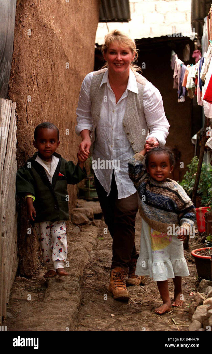 Cheryl Baker dans Addis Ababa Ethiopie Avril 1998 Cheryl Baker ...