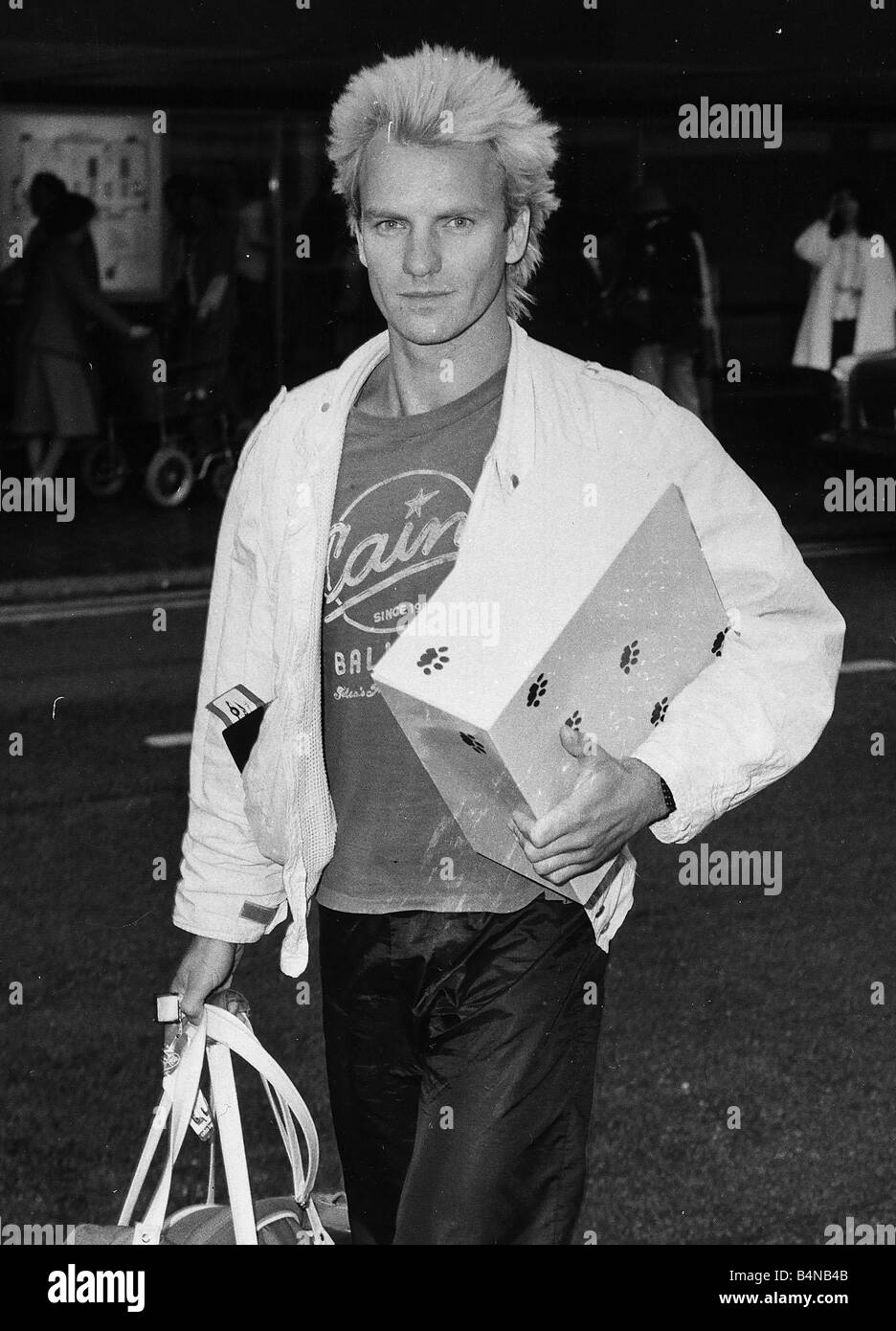 Sting singer pop group police Banque de photographies et d’images à ...