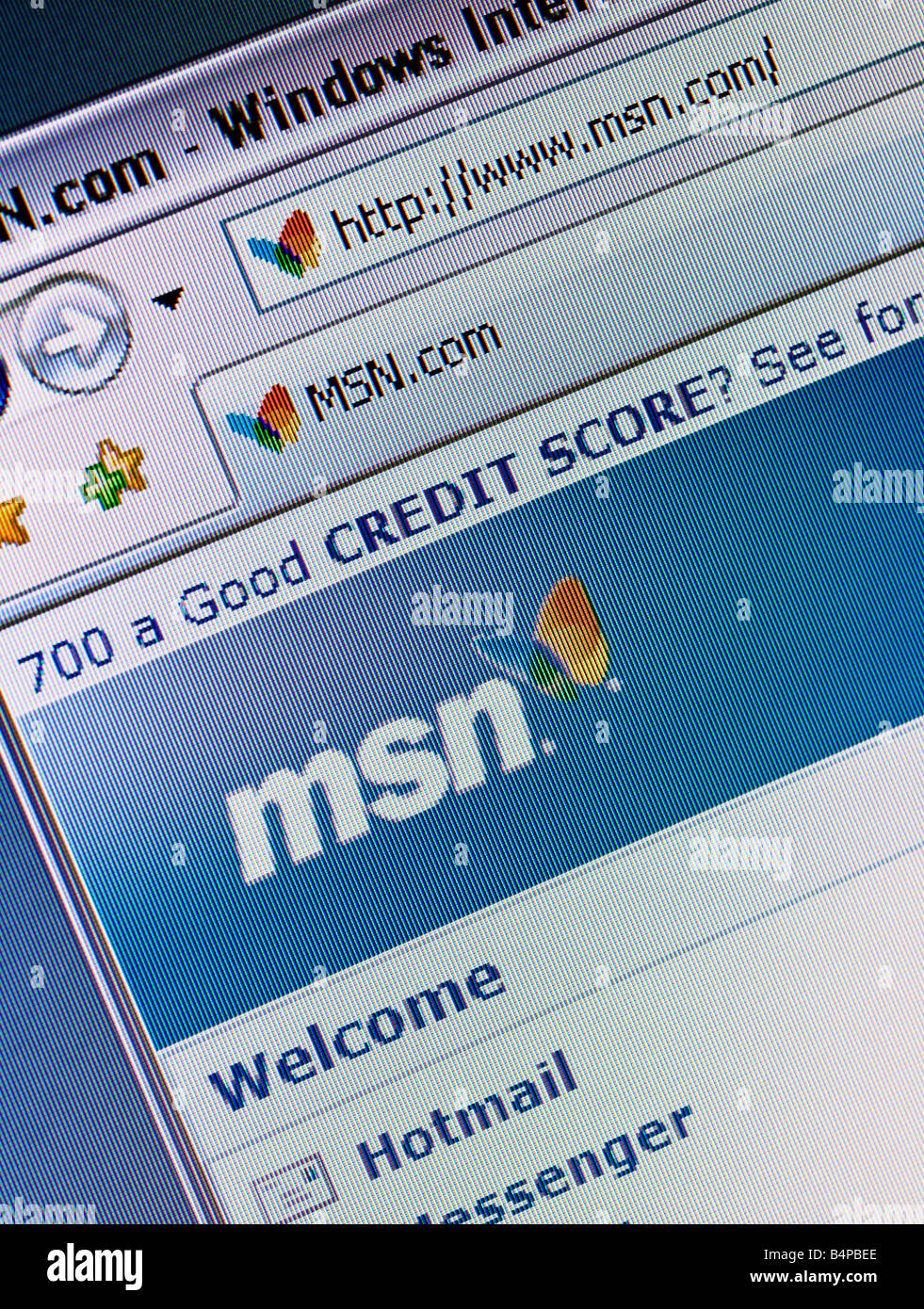 Msn logo Banque de photographies et d’images à haute résolution - Alamy