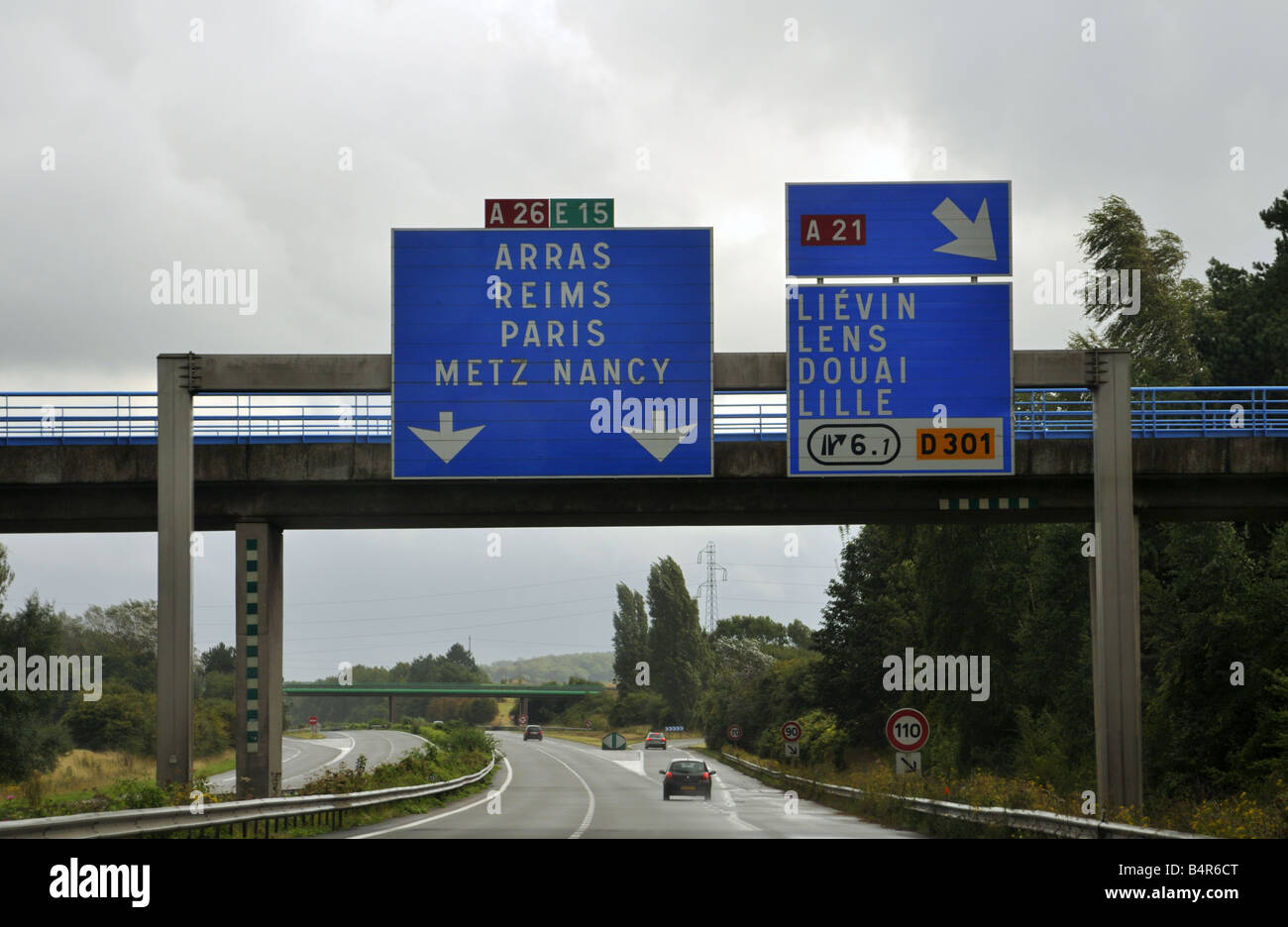 A26 motorway france Banque de photographies et d’images à haute ...
