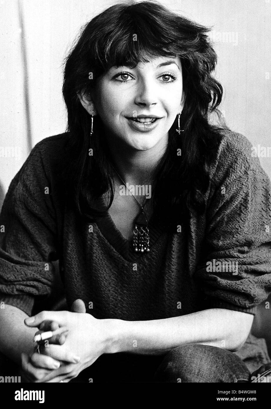 Kate bush Banque d'images noir et blanc - Alamy