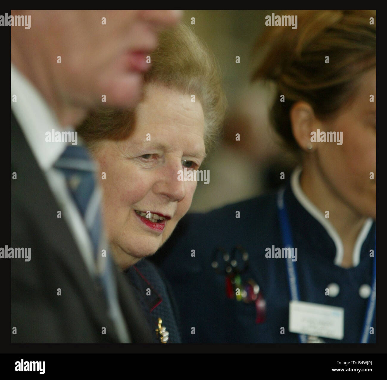 L'ancien Premier Ministre La Baronne Thatcher a quitté l'hôpital après ...