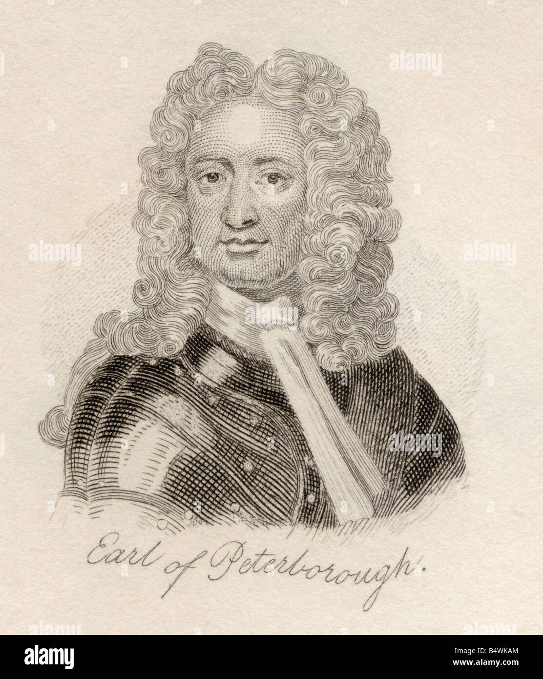 Charles Mordaunt, 3e comte de Peterborough et 1er comte de Monmouth ...