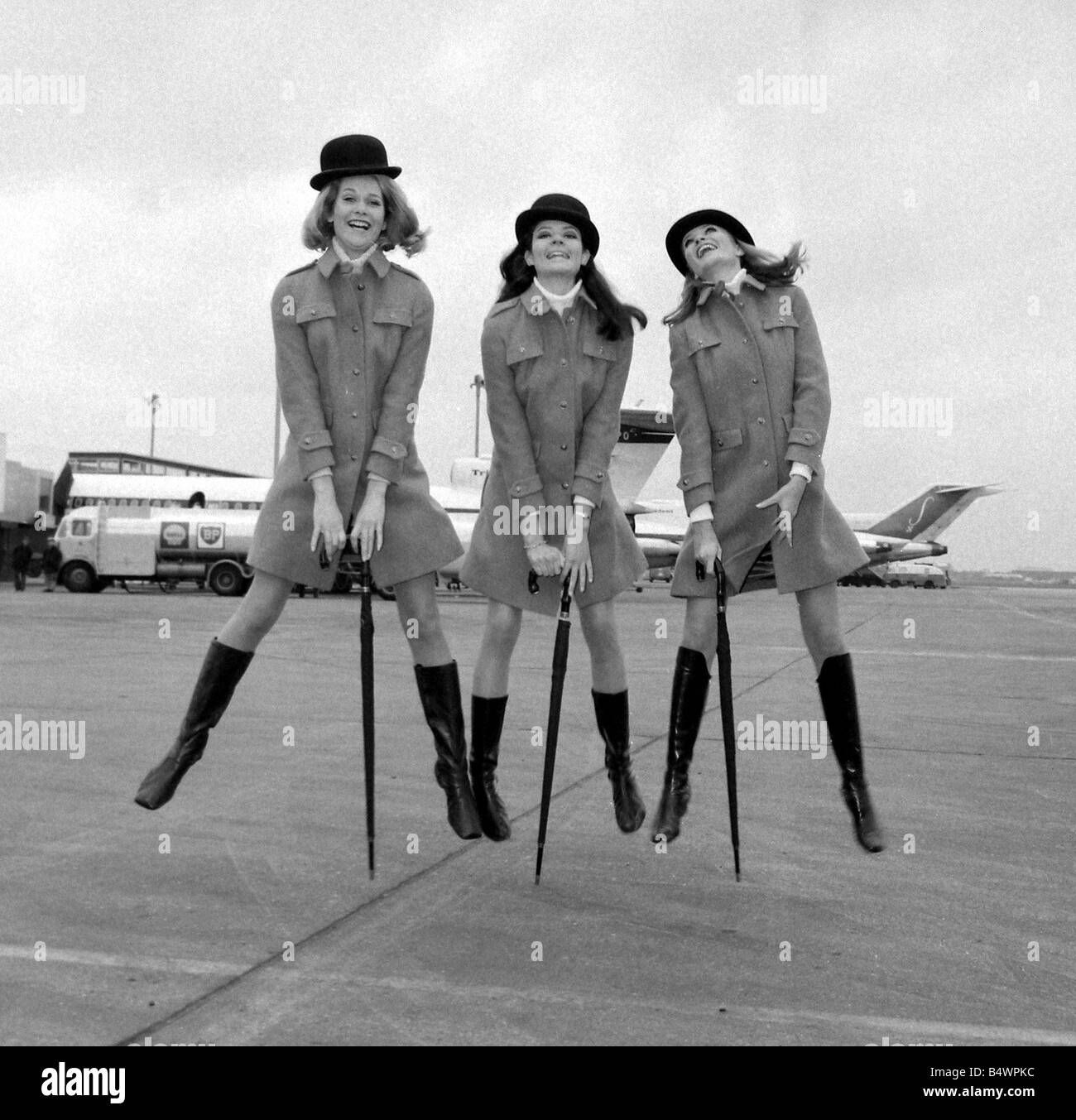 Modèles à Heathrow;modèles de Burberry à Stockholm Fashion Show dans le ...