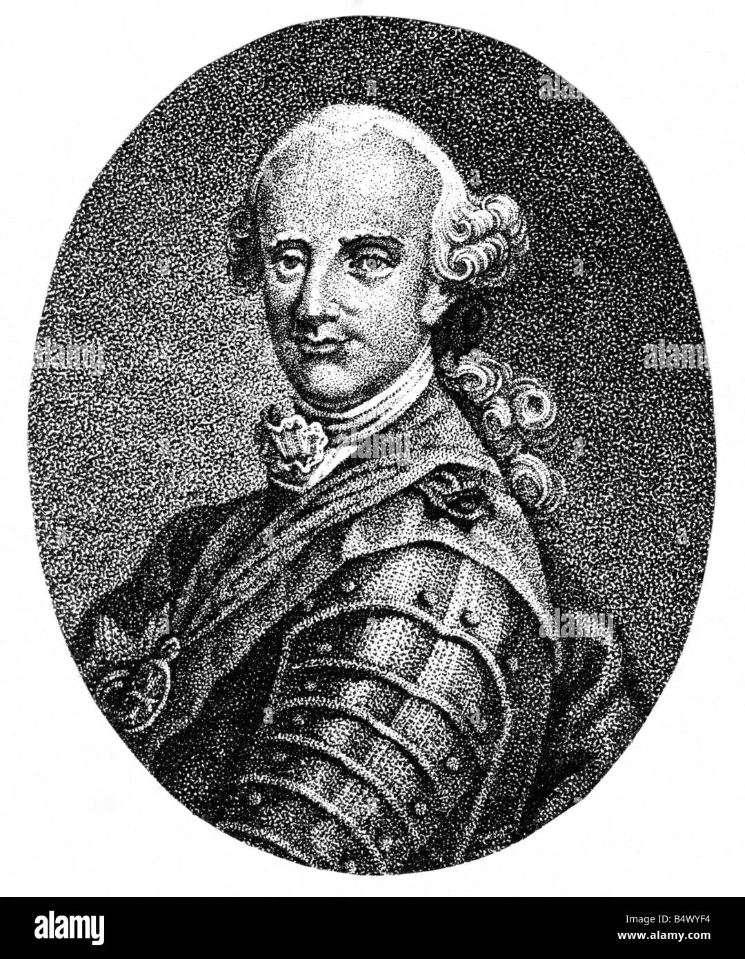 Ferdinand de brunswick Banque d'images noir et blanc - Alamy