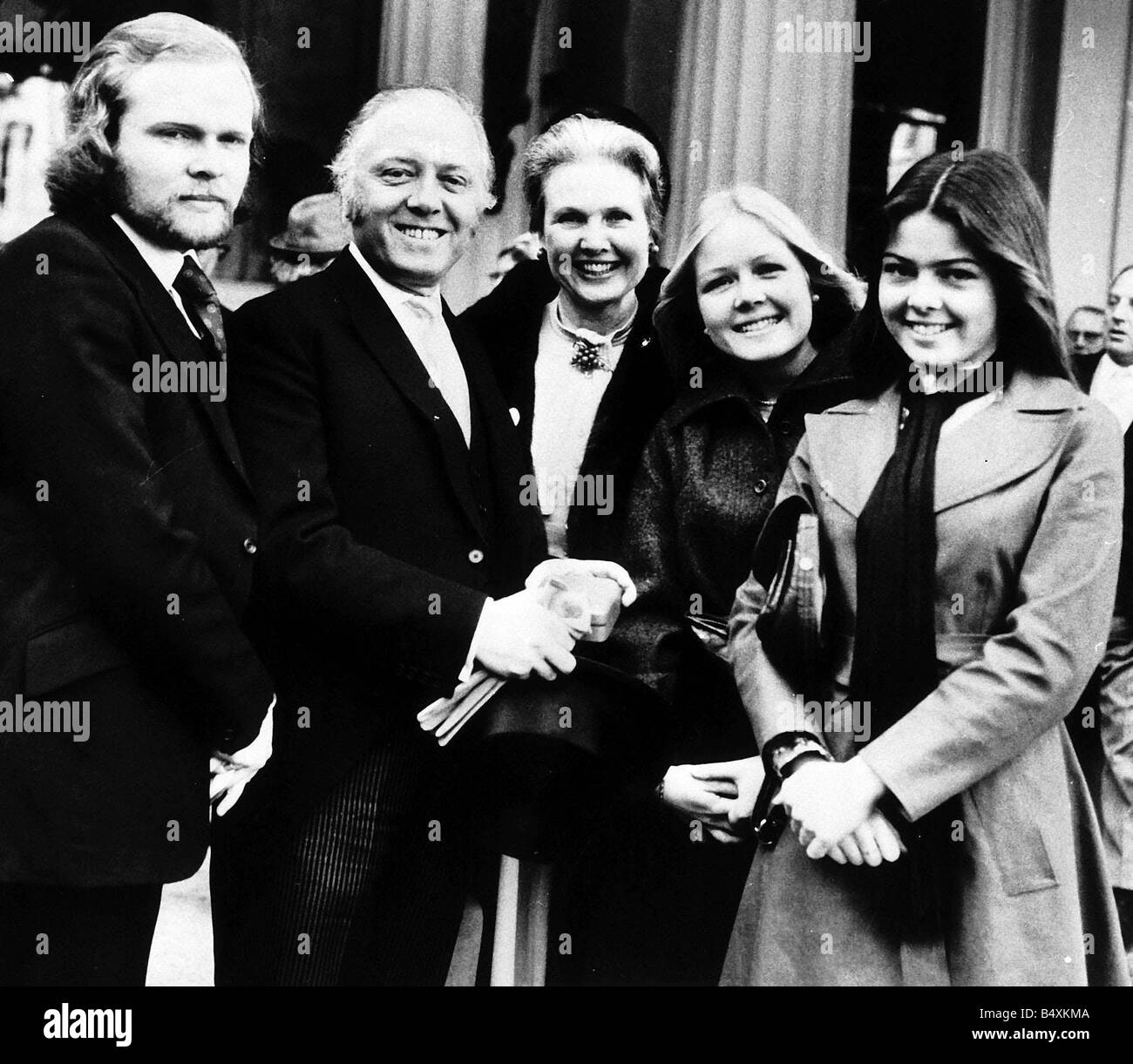 L'acteur richard attenborough sa femme Banque de photographies et d ...