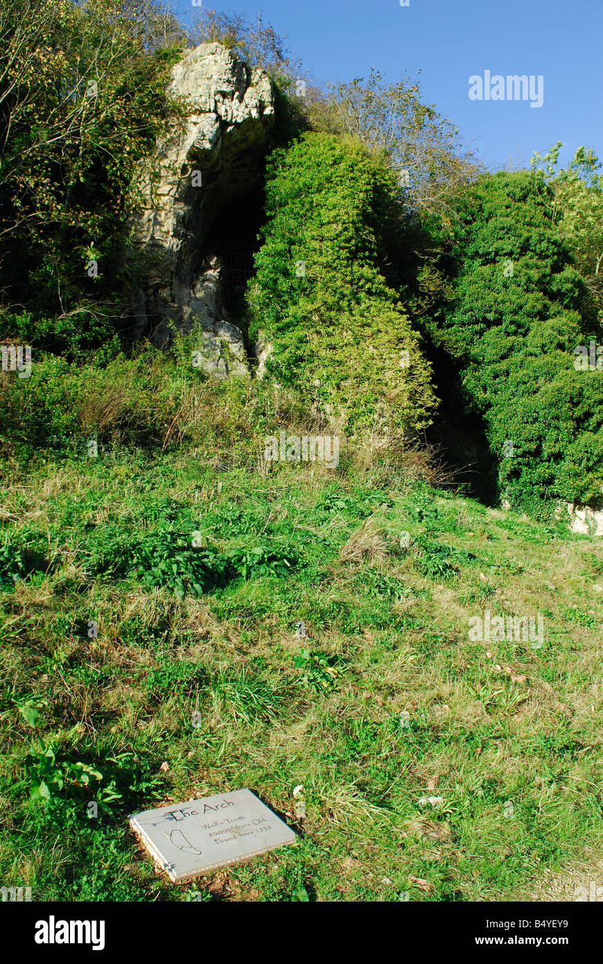 Creswell crags caves Banque de photographies et d’images à haute ...