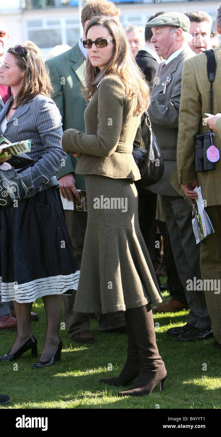 Le prince William et Kate Middleton William Kate à Cheltenham 13 Mars ...