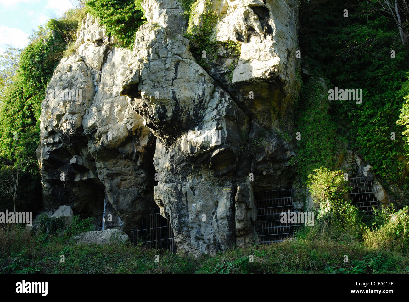 Creswell crags caves Banque de photographies et d’images à haute ...