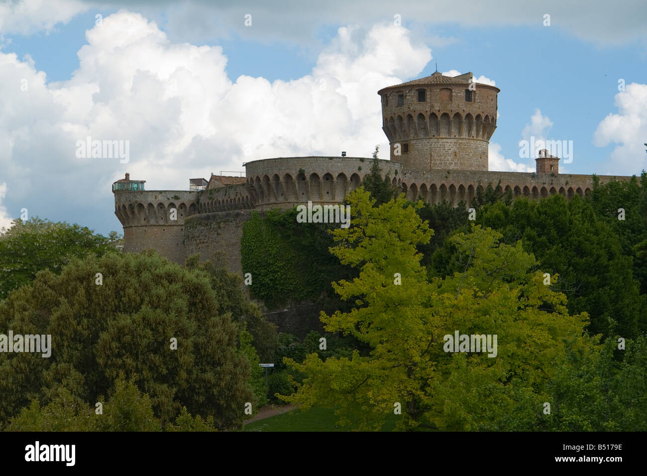 Volterra Castle Banque d'image et photos - Alamy