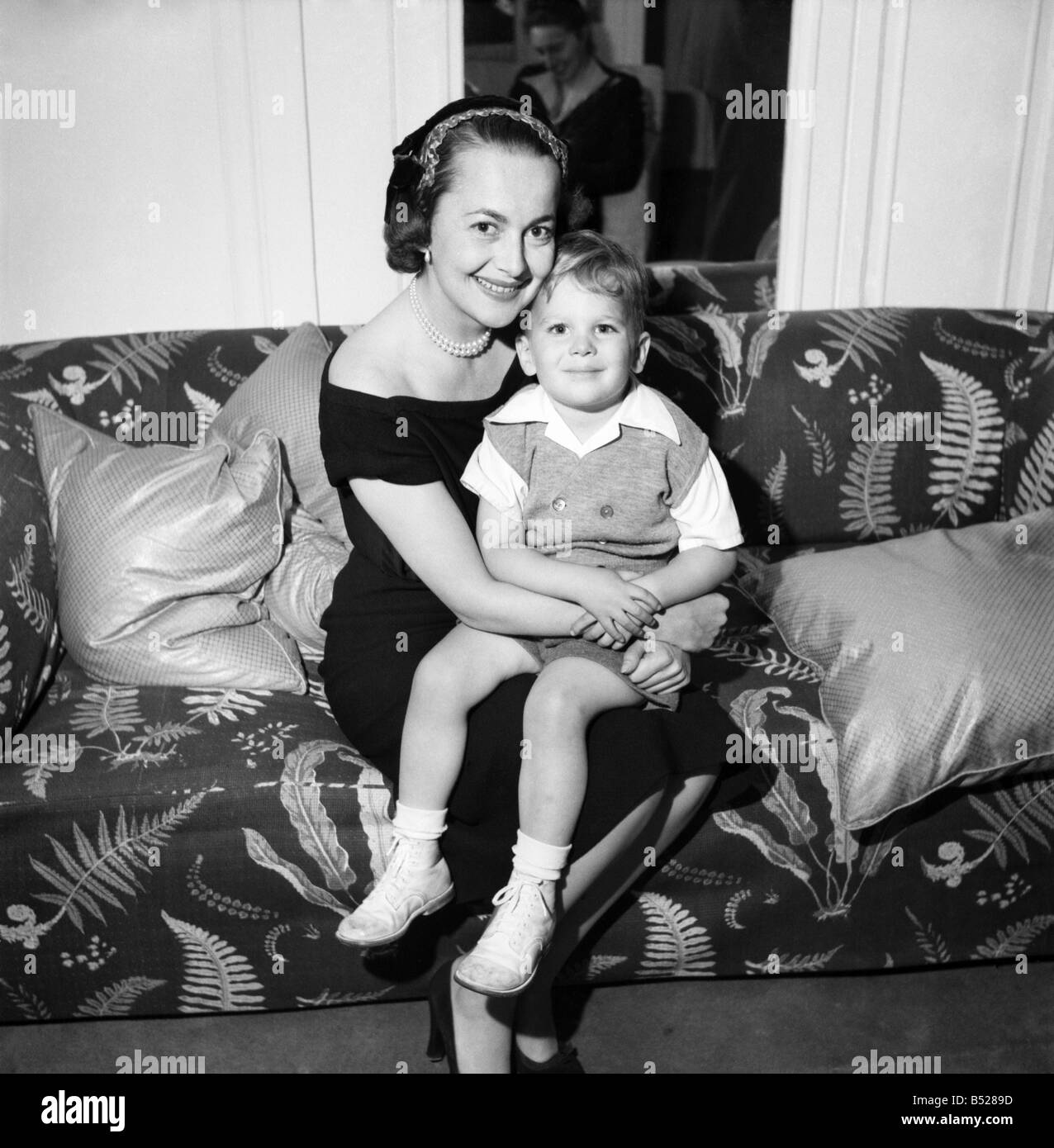 Olivia De Havilland Seen Son Banque De Photographies Et D Images à