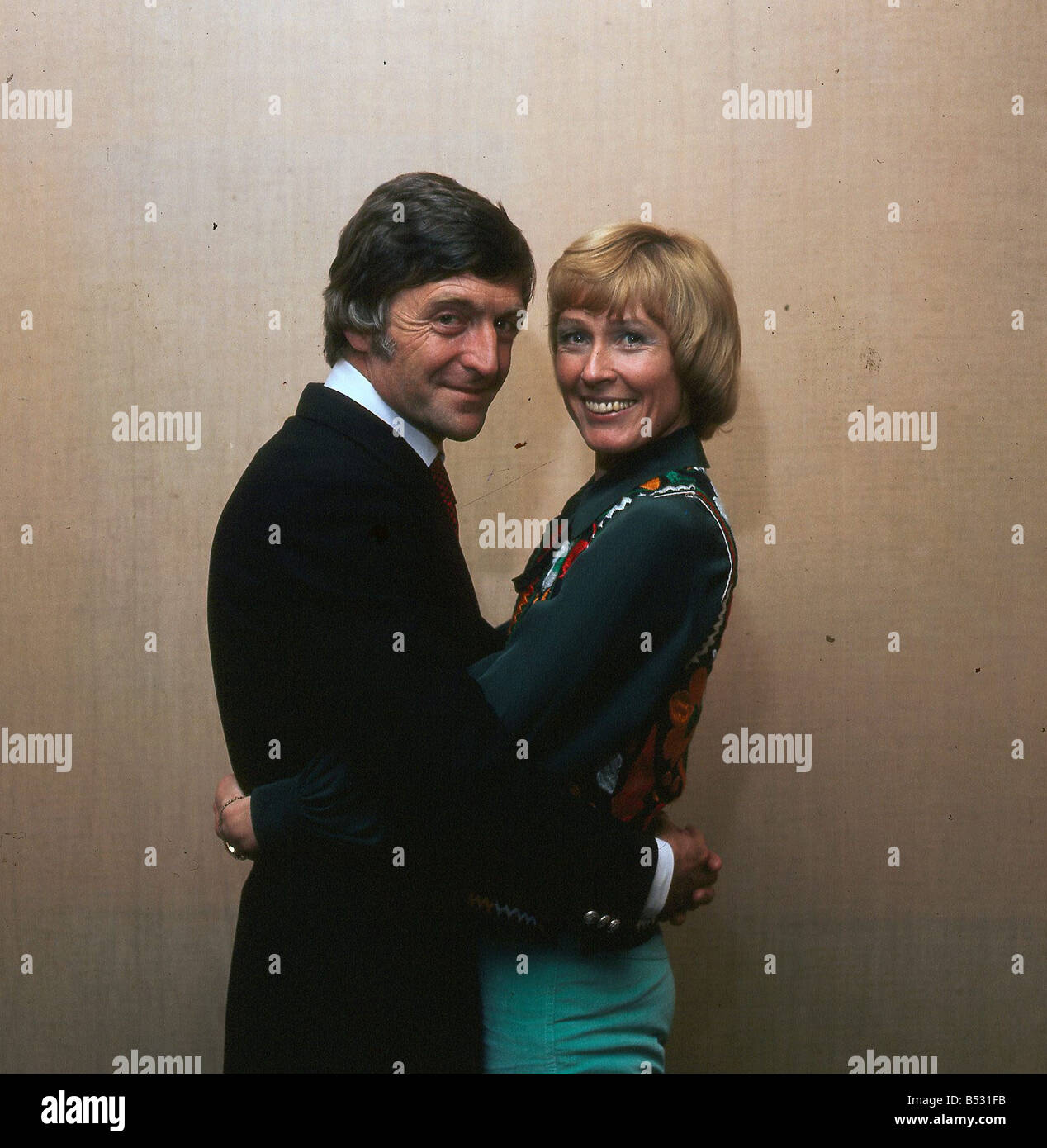 Michael parkinson avec sa femme mary Banque de photographies et d ...