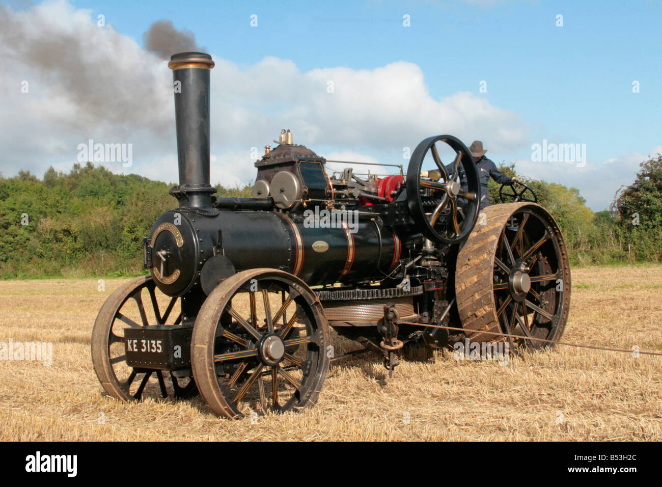 John fowler steam tractor Banque de photographies et d’images à haute ...
