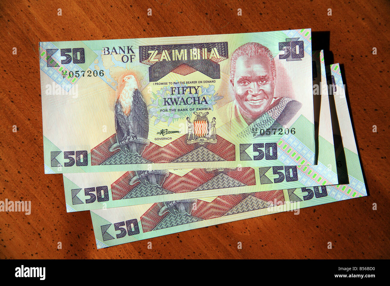 Billetes de 50 kwachas Banque de photographies et d’images à haute ...
