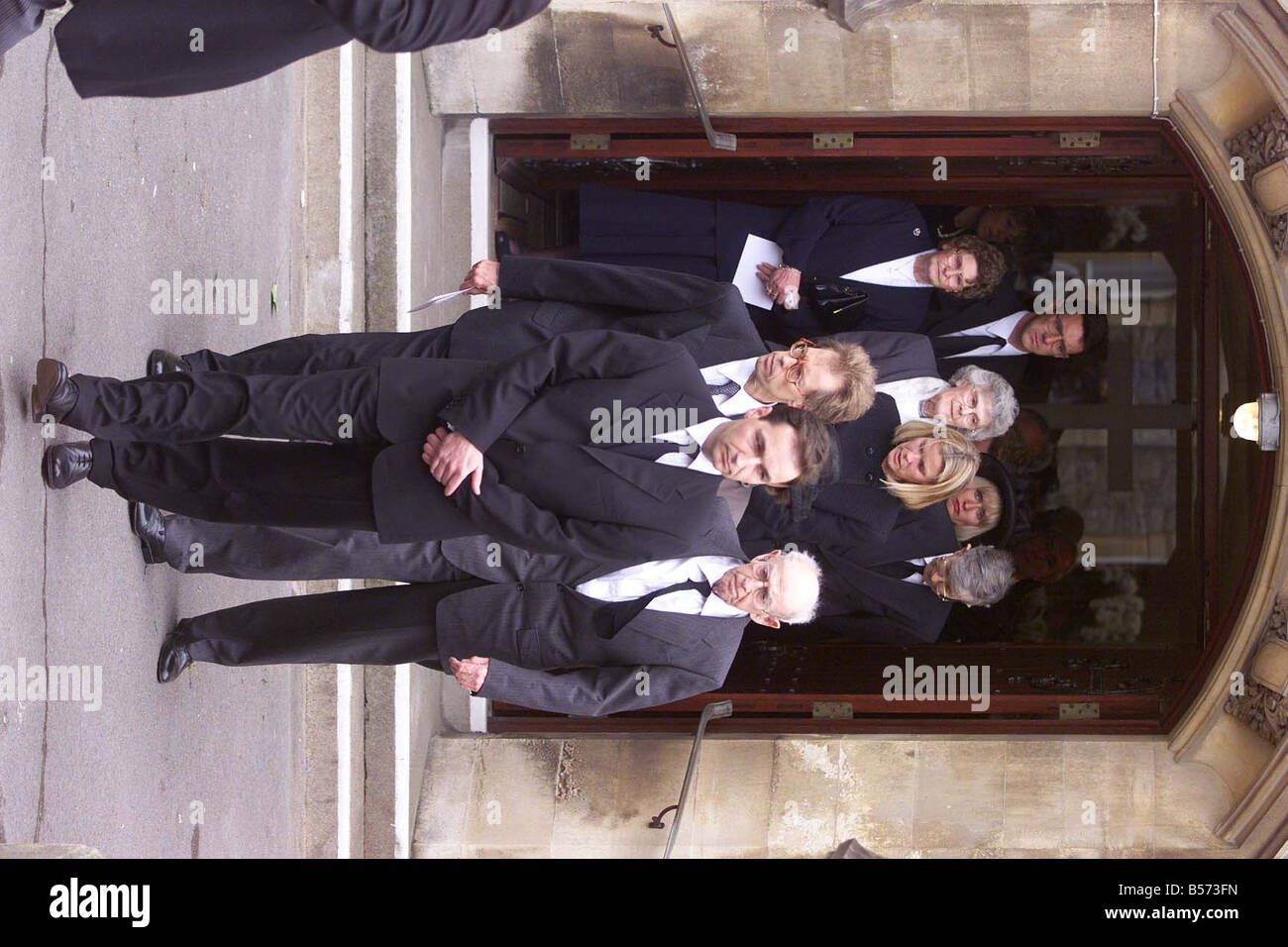 Jill Dando s funeral assisté par son père Jack 81 mai 1999 Frère Nigel ...