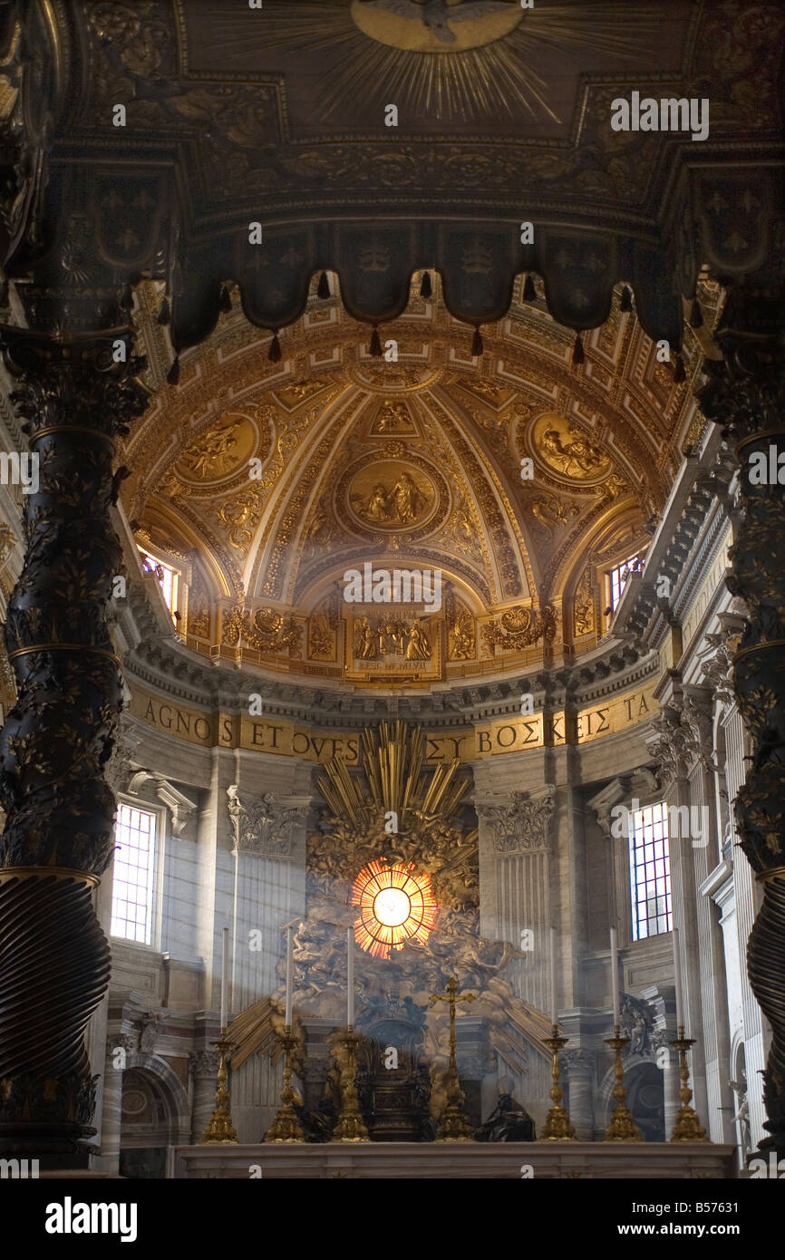 St peters plafond Banque de photographies et d’images à haute ...