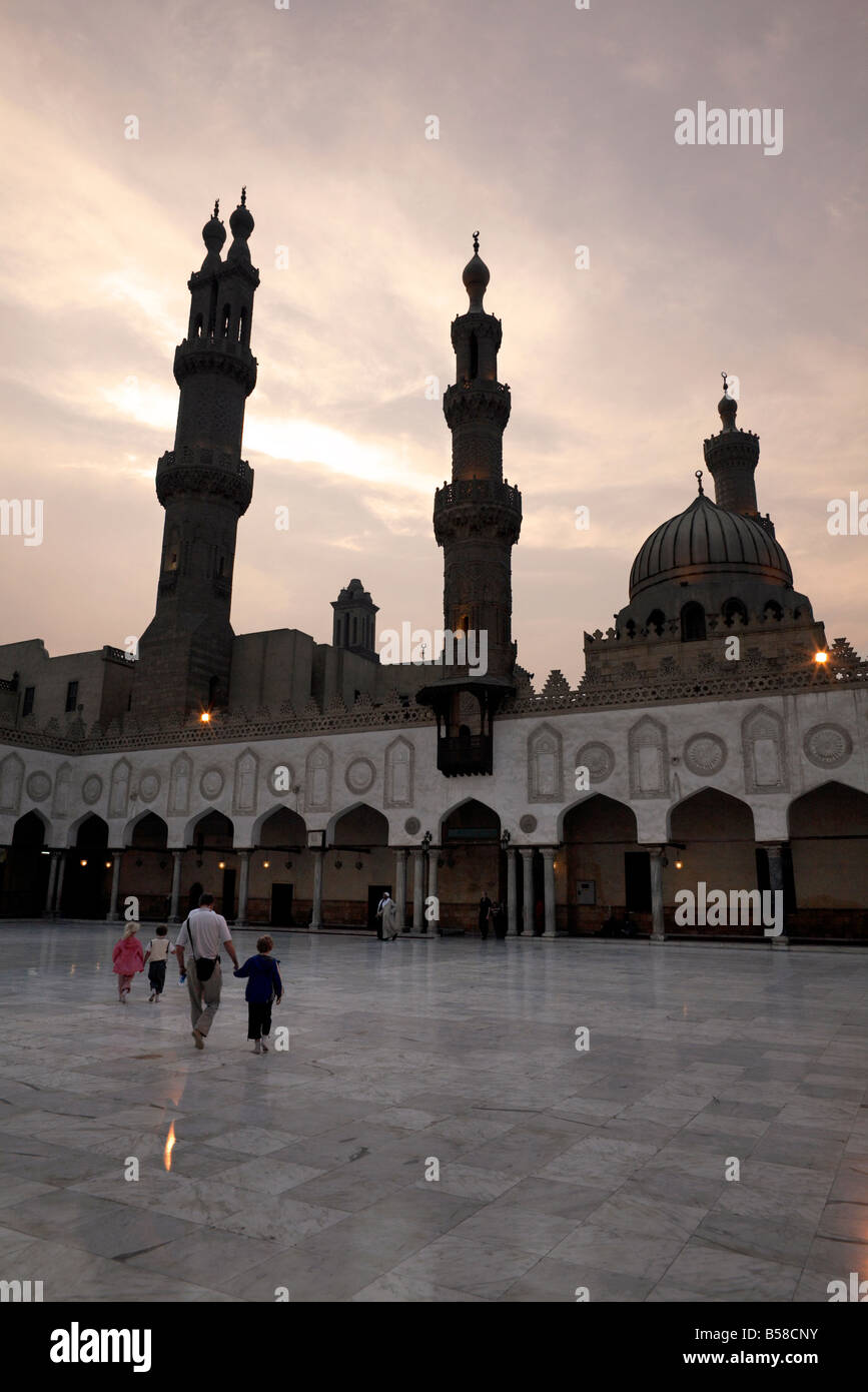 La mosquée Al-Azhar, Le Caire, Egypte, Afrique du Nord, Afrique Photo ...