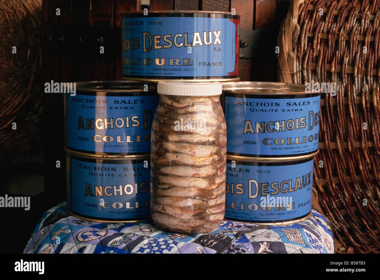 Usine D'anchois Banque d'image et photos - Alamy