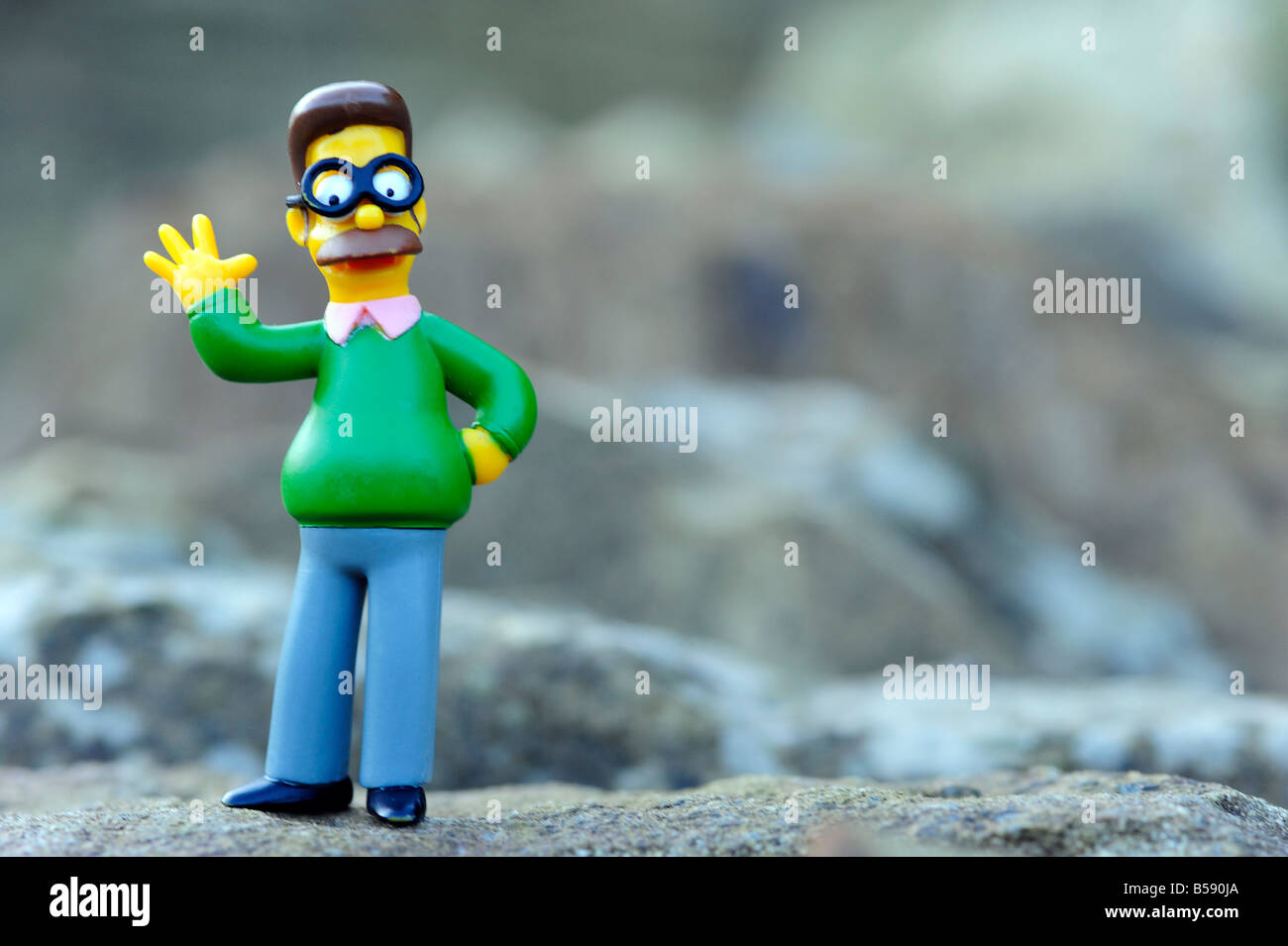 Ned flanders the simpsons Banque de photographies et d’images à haute ...