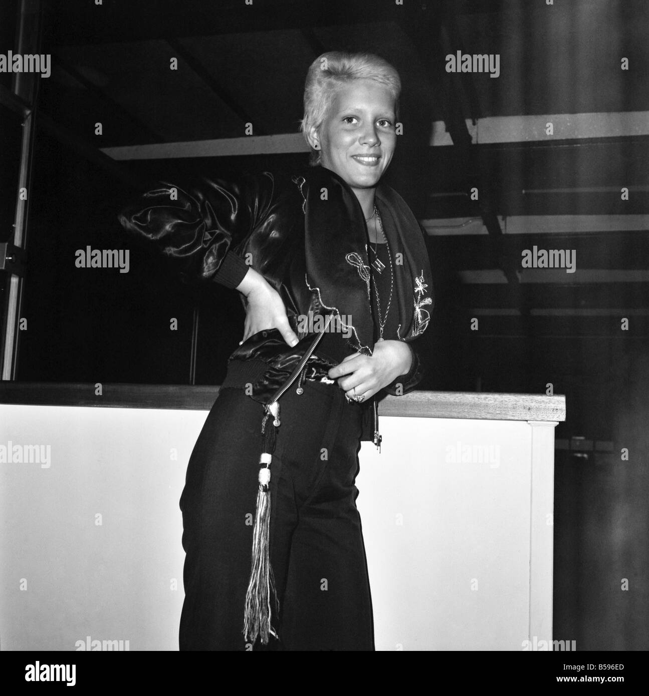 L'actrice française Annie Bell. Mars 1975 75-01286-001 Photo Stock - Alamy