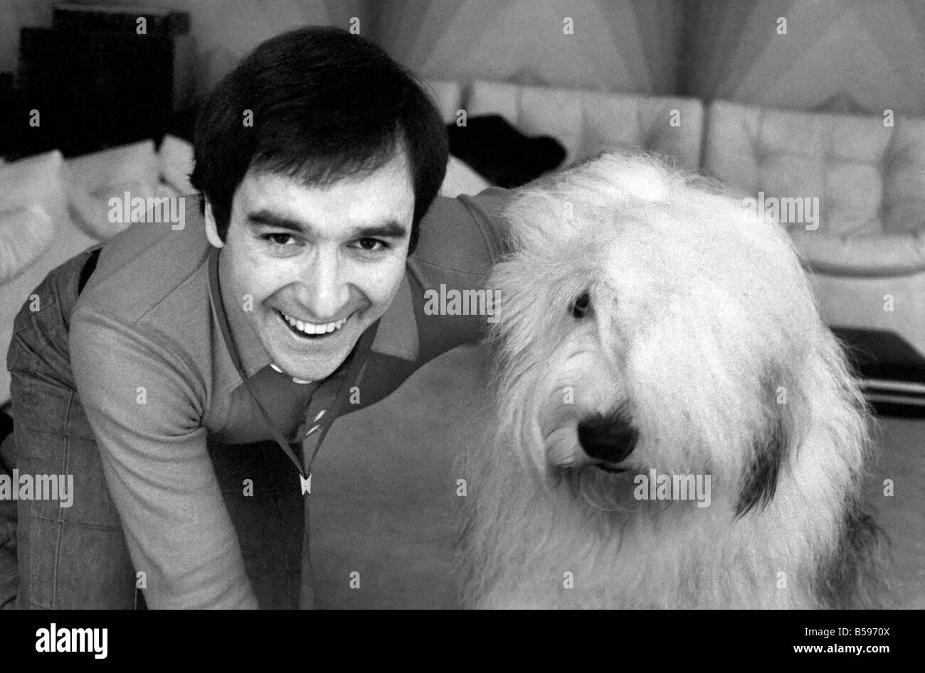 Salon des chiens Banque d'images noir et blanc - Alamy