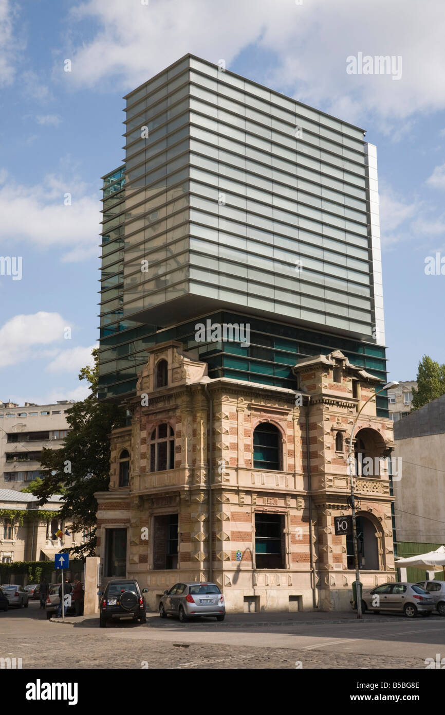 Roumanie BUCAREST bâtiment de l'Union de l'architecture moderne et ...