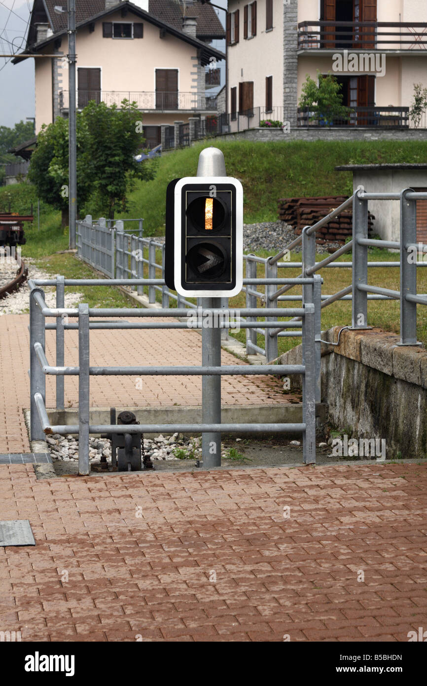 Railroad signals Banque de photographies et d’images à haute résolution ...
