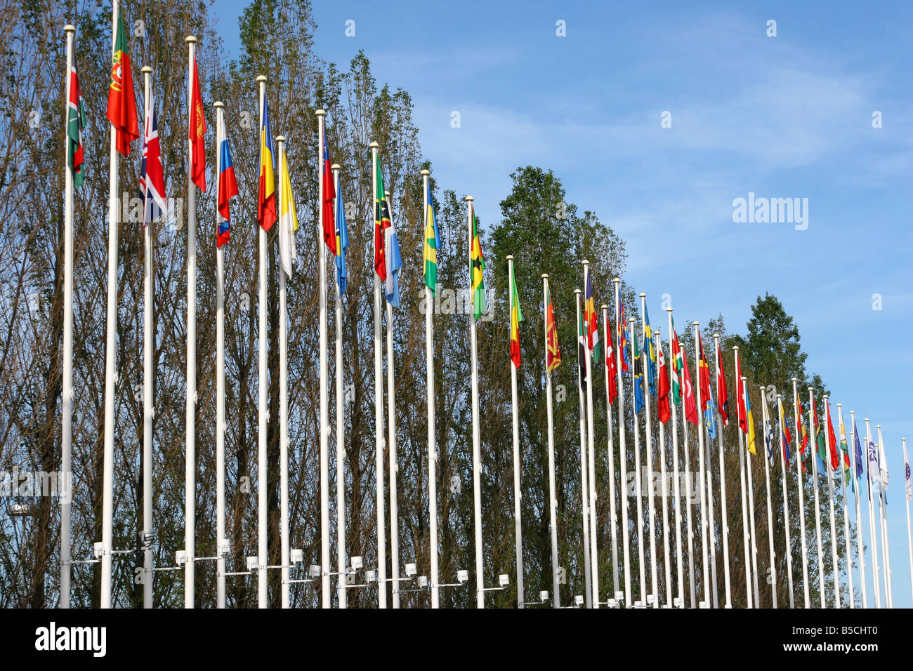 Asian countries flags set Banque de photographies et d’images à haute ...