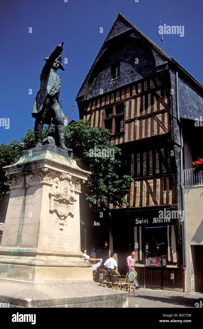Statue de rochambeau Banque de photographies et d’images à haute ...