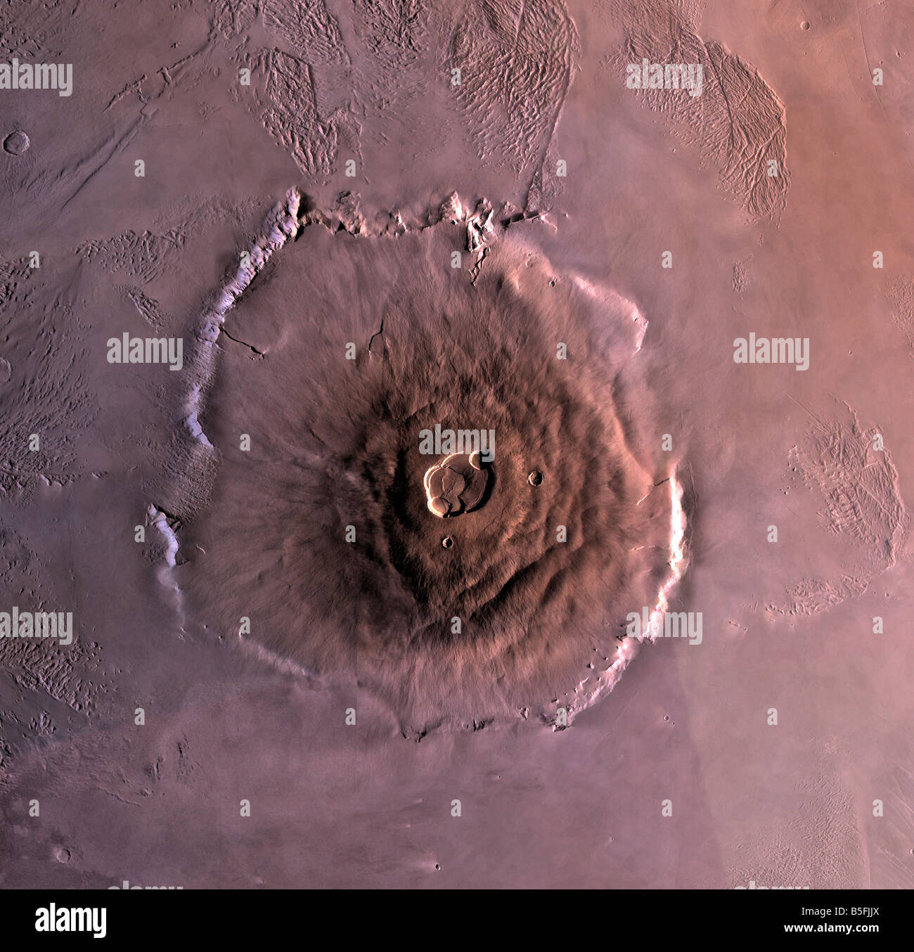 L'Olympus Mons, le plus grand volcan connu du système solaire Photo ...