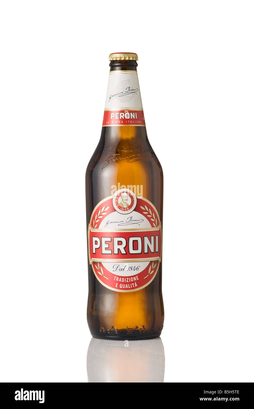 Bouteille de bière italienne Peroni Photo Stock - Alamy