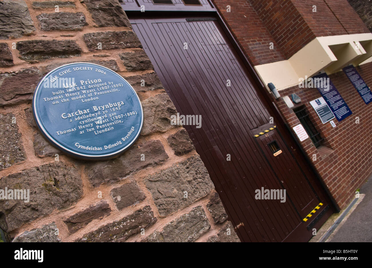Usk prison Banque de photographies et d’images à haute résolution - Alamy