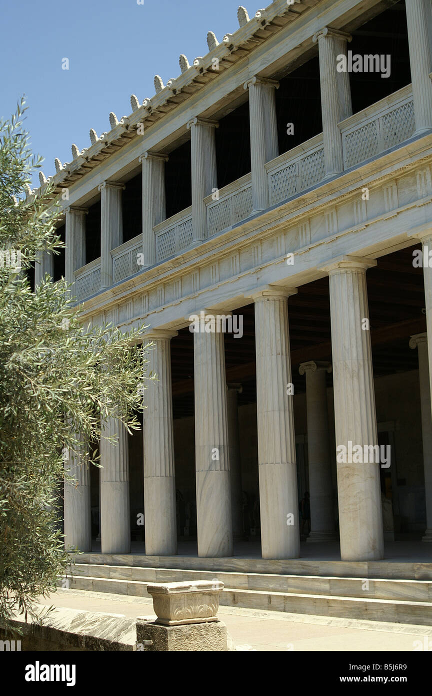 Stoa of attalos Banque de photographies et d’images à haute résolution ...