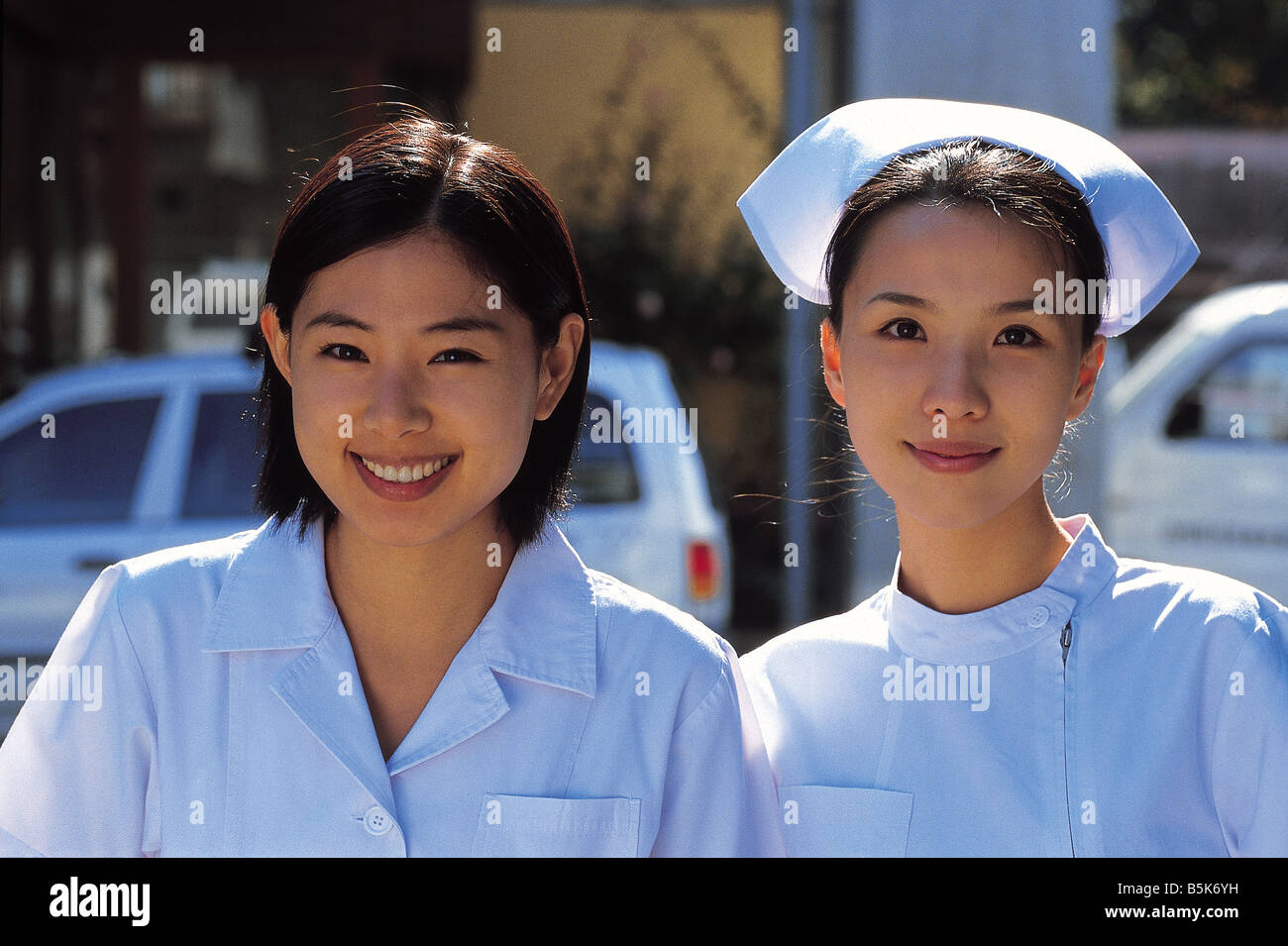 Femme en uniforme d'infirmières Banque de photographies et d’images à ...