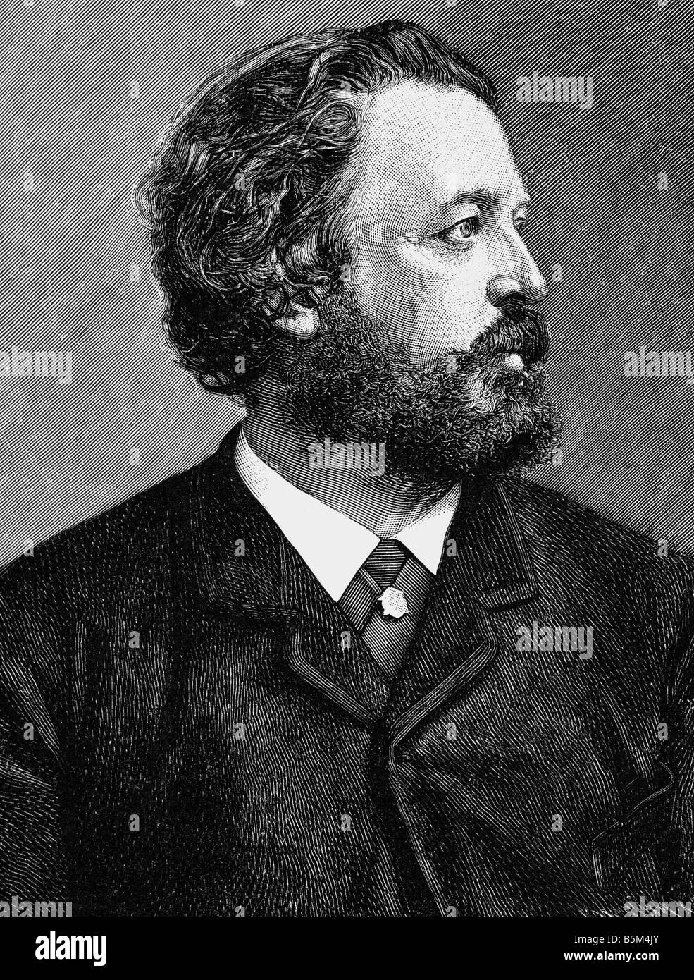 Portrait de paul heyse Banque de photographies et d’images à haute ...