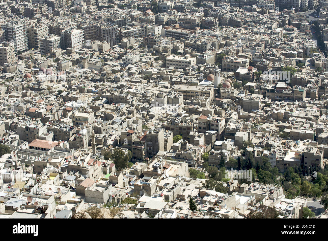 Damascus aerial Banque de photographies et d’images à haute résolution ...