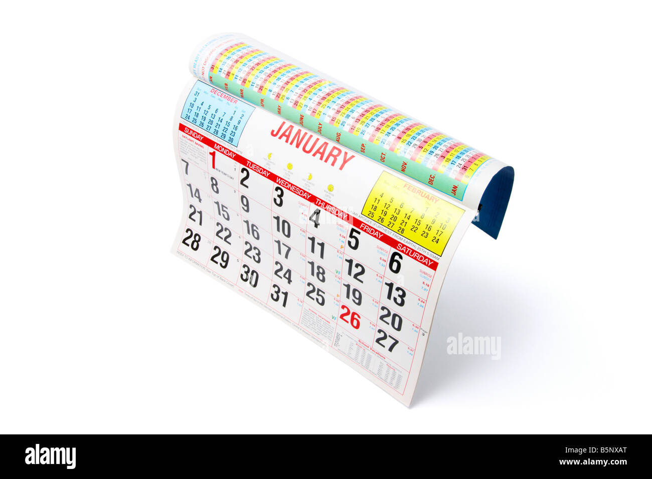 Calendrier des mois Banque de photographies et d’images à haute ...