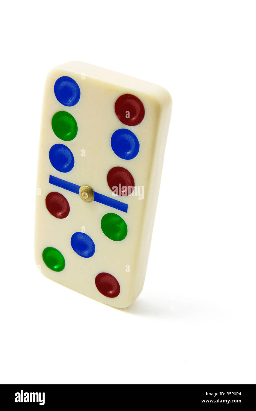 Domino piece Banque de photographies et d’images à haute résolution - Alamy