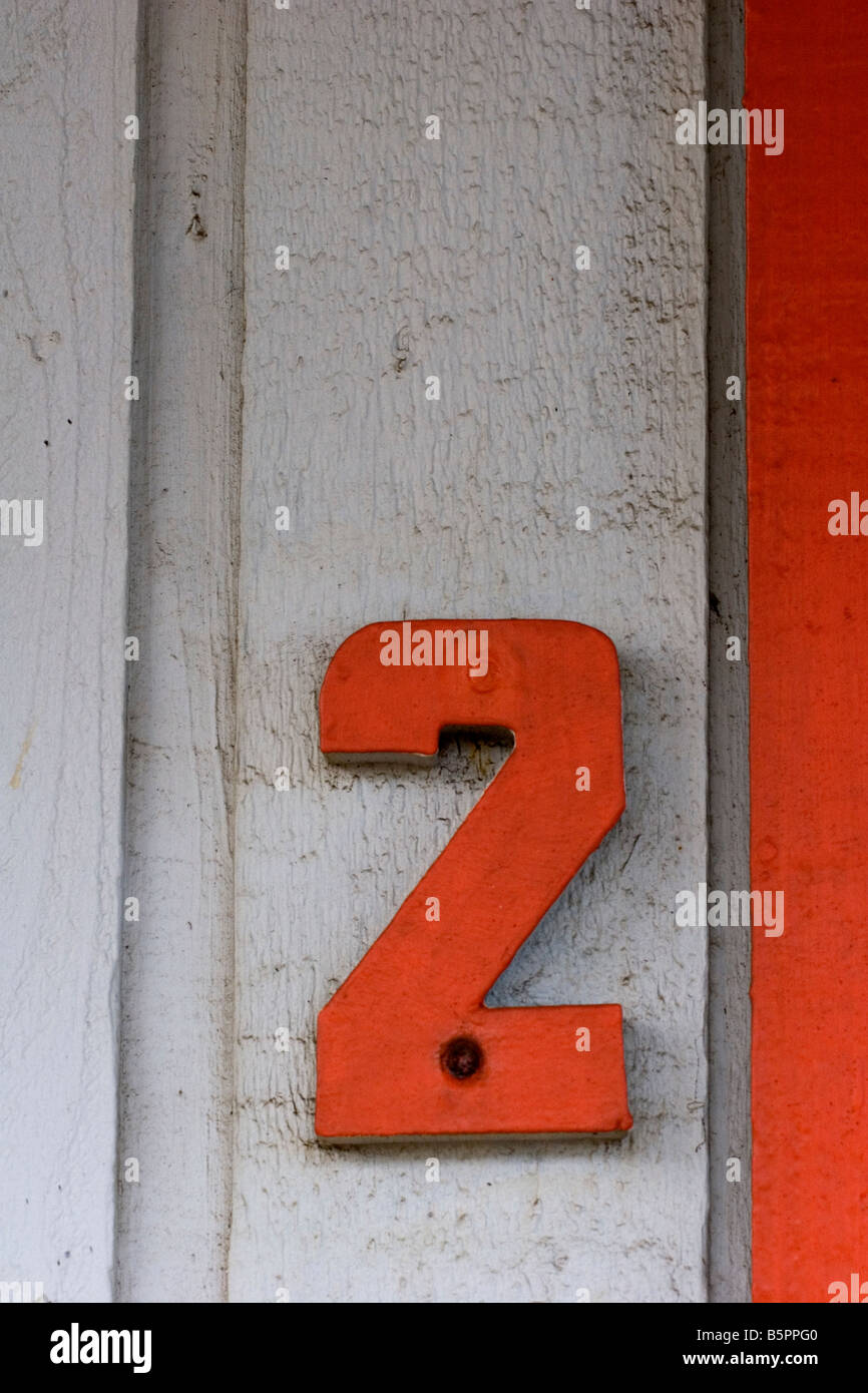 Number 2 two Banque de photographies et d’images à haute résolution - Alamy
