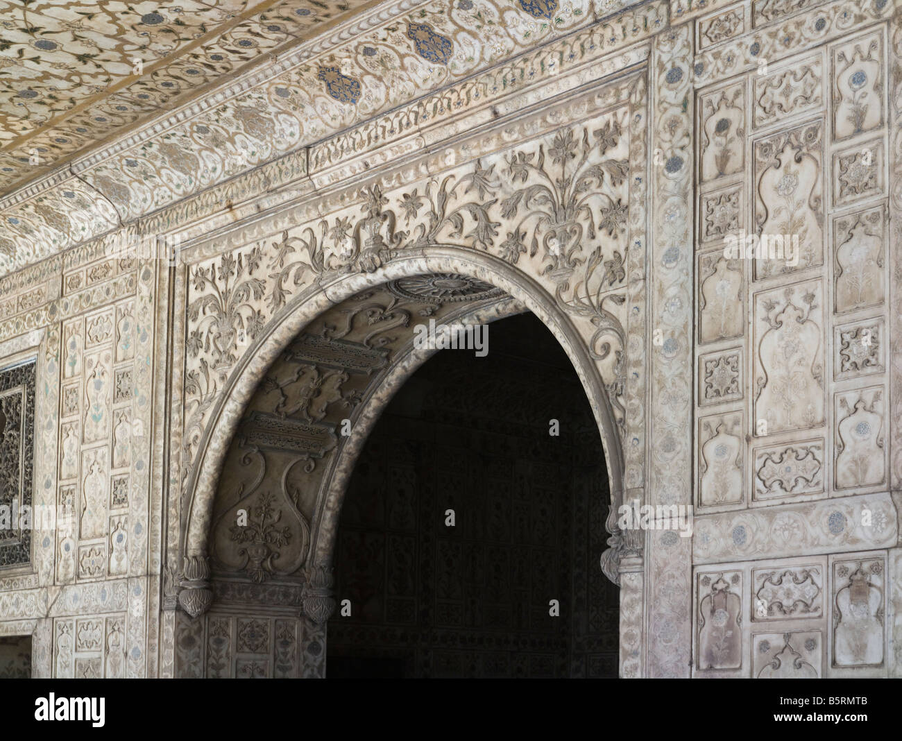 Fort rouge khas mahal Banque de photographies et d’images à haute ...