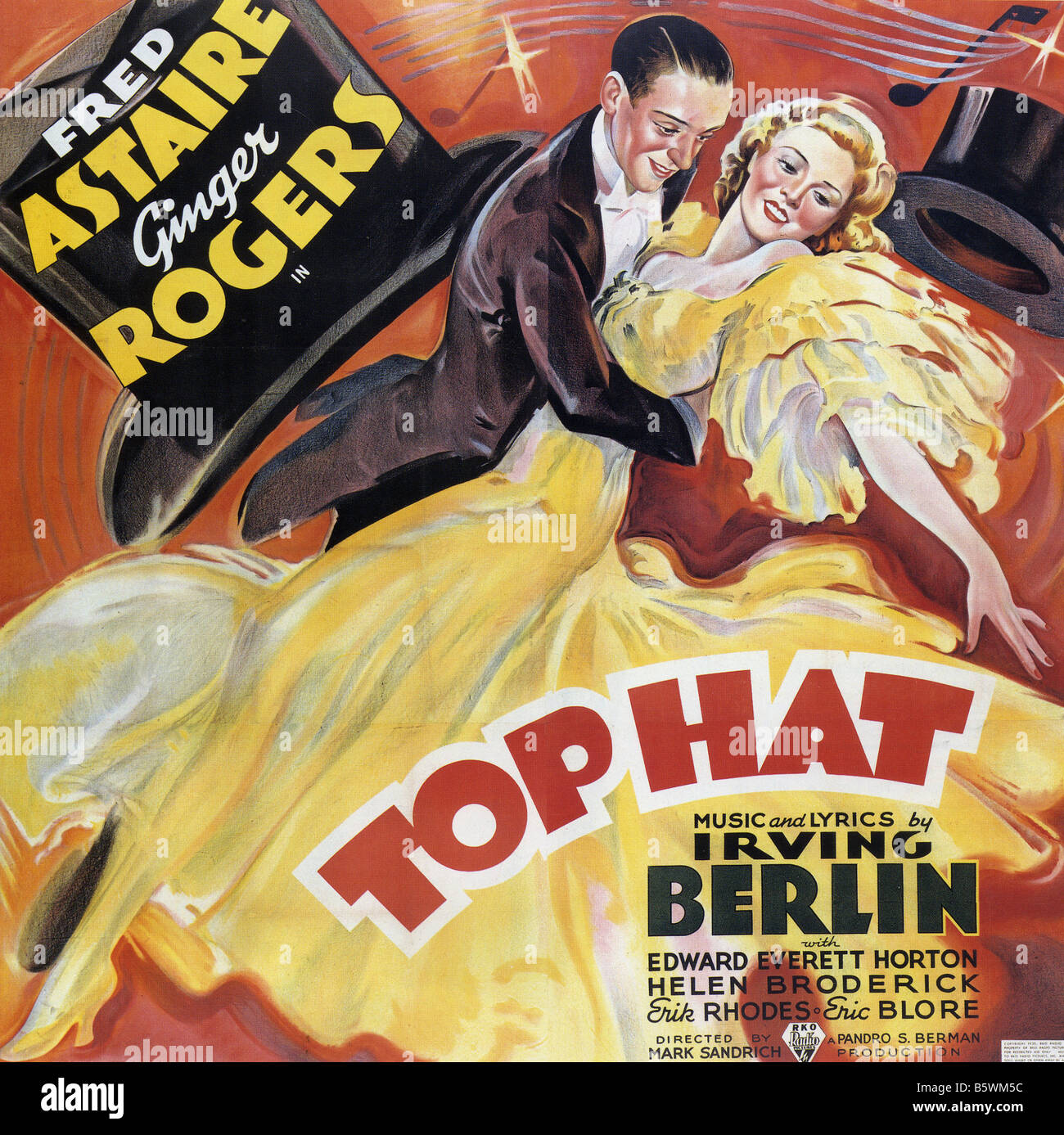 Top hat 1935 fred astaire Banque de photographies et d’images à haute résolution - Alamy